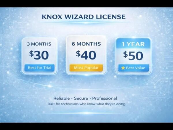 Knox Wizard Tool 6 Months Activation - Ramah Soft Solutions